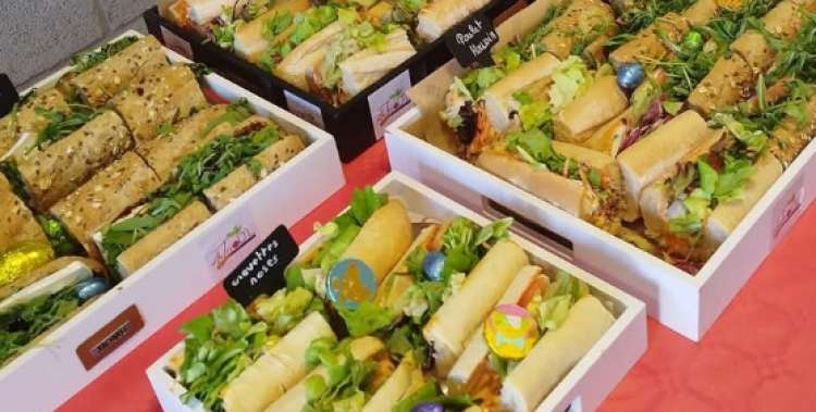 Les chauds Panini Jambon Fromage - Au Trio D'L - Waha